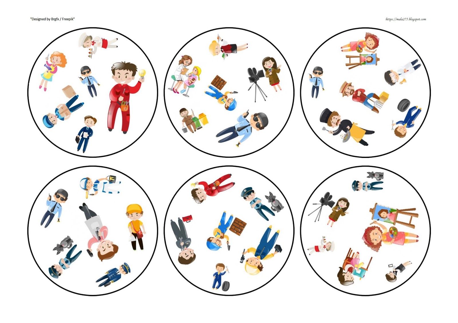 BLOG EDUKACYJNY DLA DZIECI: GRA DOBBLE - ZAWODY