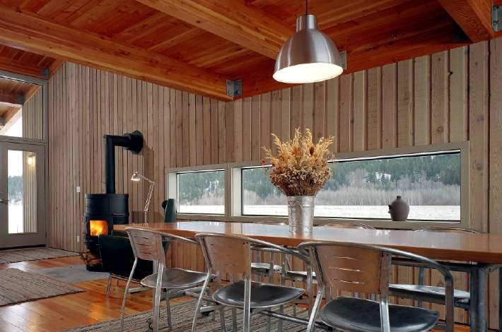 Coolest Cabins: Snowy Wedge Cabin