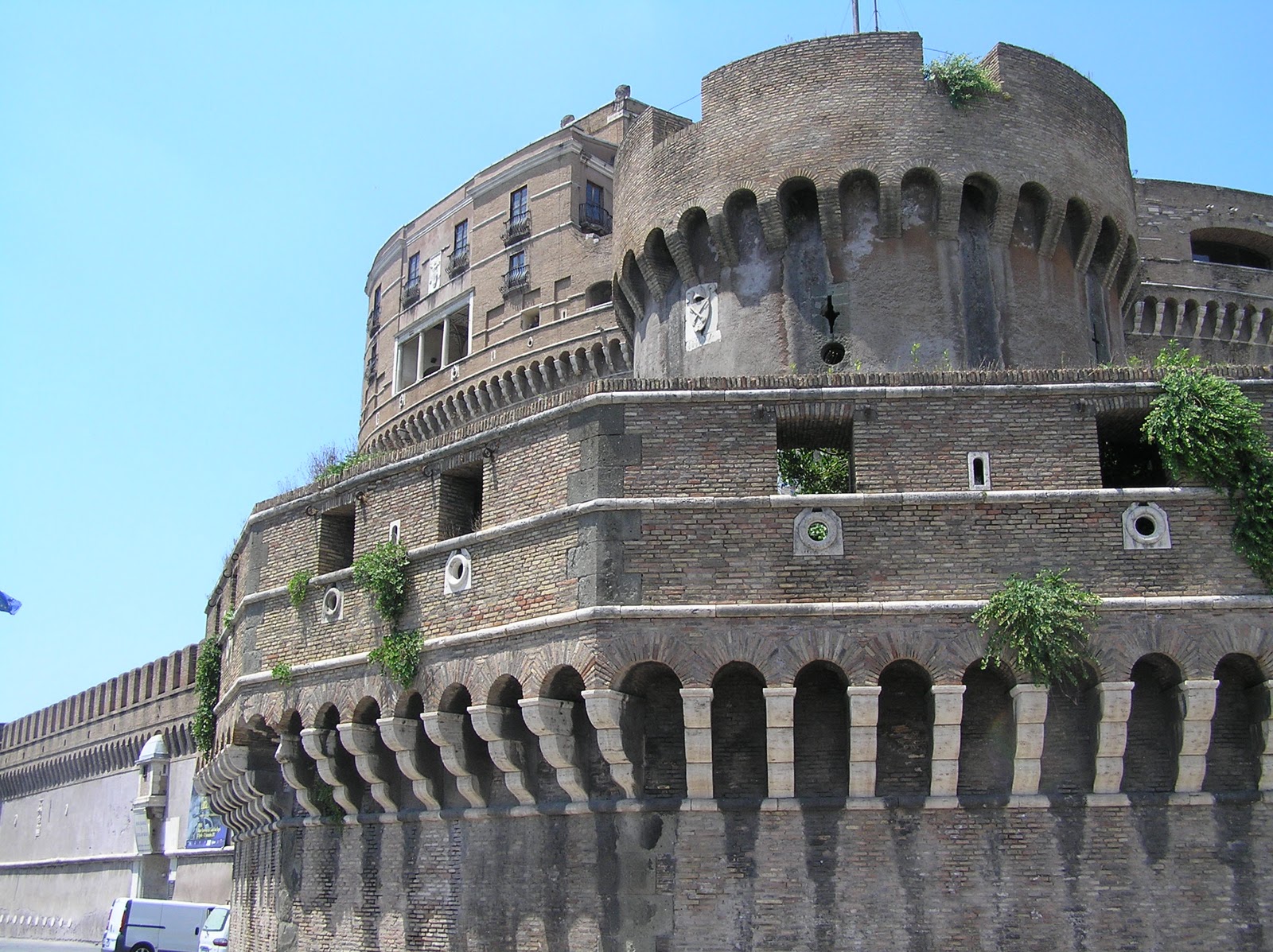 Rome: Hadrian emperor mausoleum (Castel Sant’Angelo) / Mauselo de ...