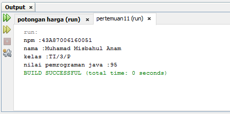 Metode Accesor Dan Mutator Pada Program Java