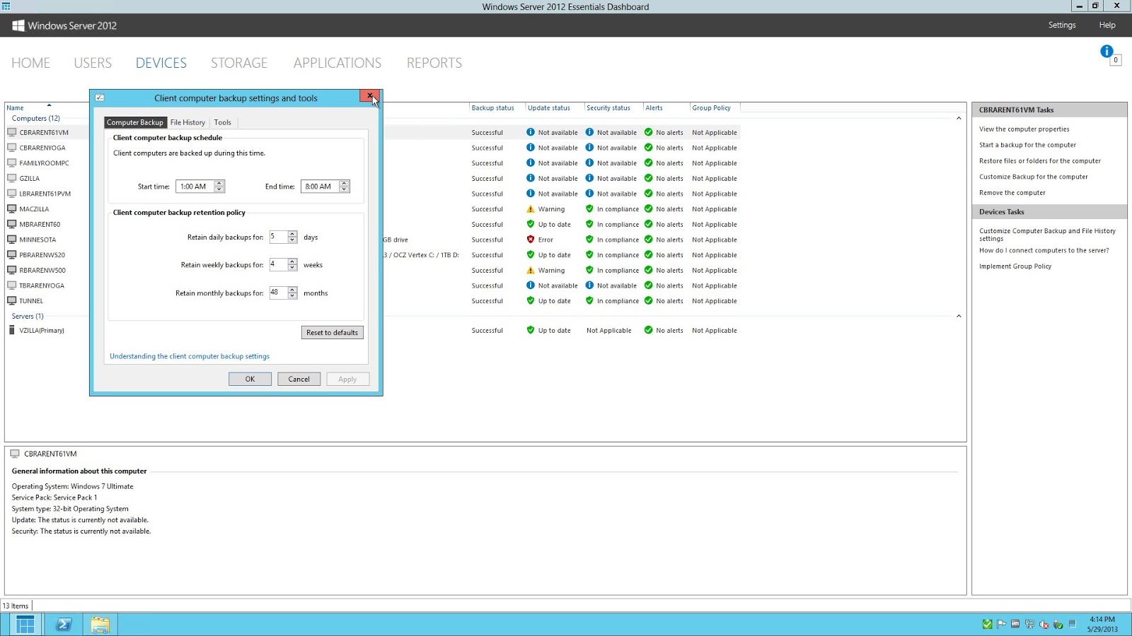 Introduction to Windows Server Essentials - Visual graphics Tips