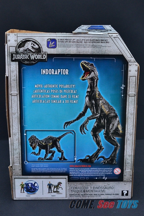 Come, See Toys: Jurassic World: Fallen Kingdom Indoraptor (Super Posable)