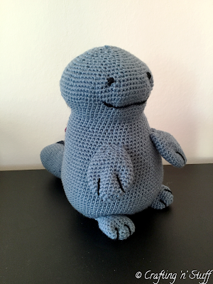 Crafting 'n' Stuff: Quagsire crochet (1/721)