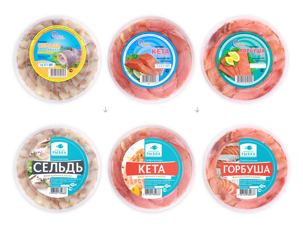 Primorskaya rybka (Coastal fish) – Packaging Of The World