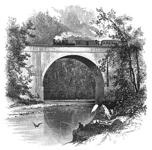 Pennsylvania HSR: Views 1833 Conemaugh Viaduct - Mineral Point