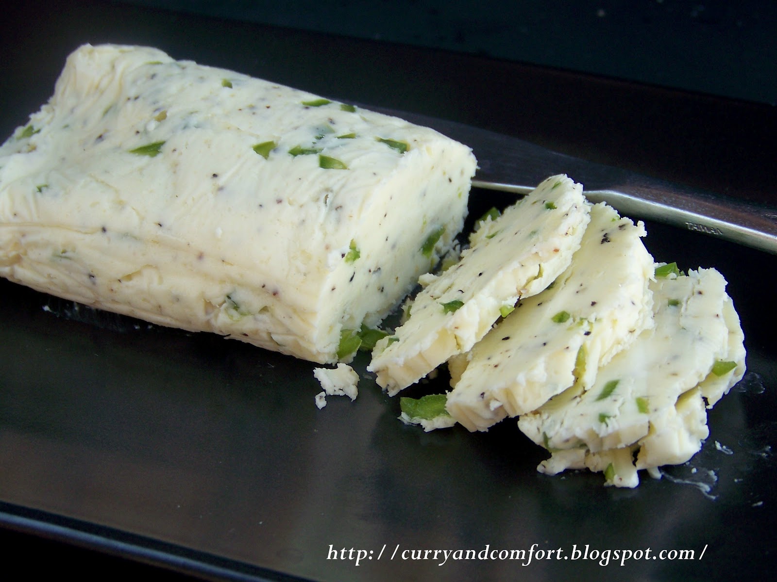 Kitchen Simmer: Green Chili, Garlic and Lime Compound Butter