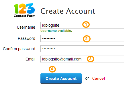 Cara Mudah Membuat Form Registrasi Online di Website | Tips Blogger Pilihan