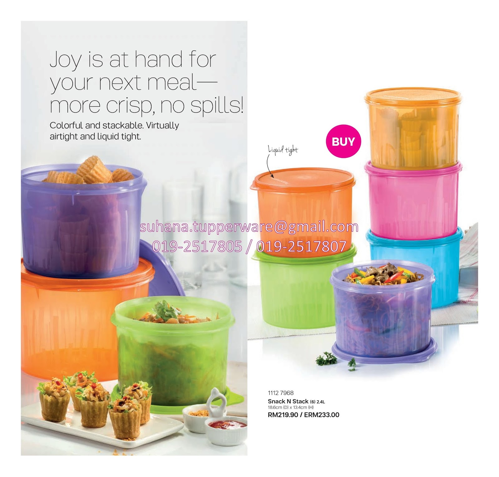 Tupperware Brands Malaysia Online | Catalogue | Collection | Business ...