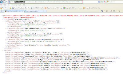 Purna's MORE SHAREPOINTS : Sharepoint List Data as XML