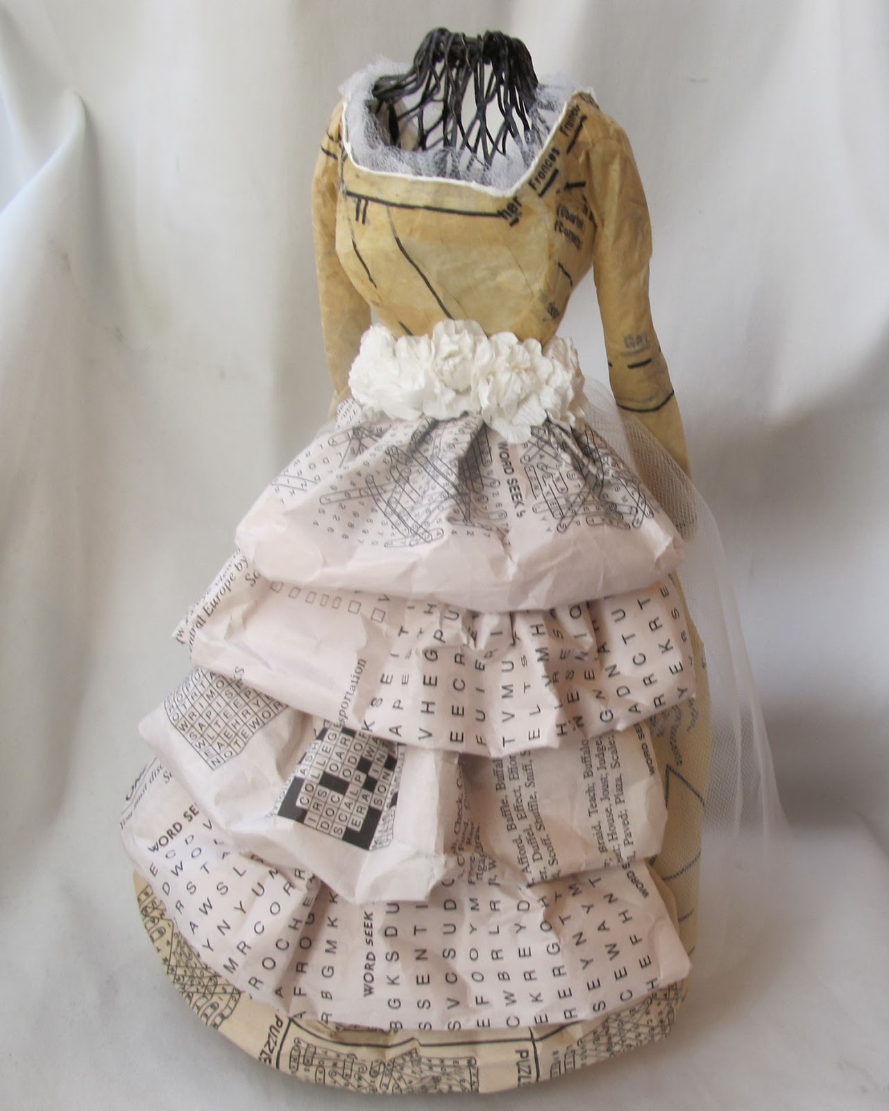 M Ann M: Paper and Tulle Dresses