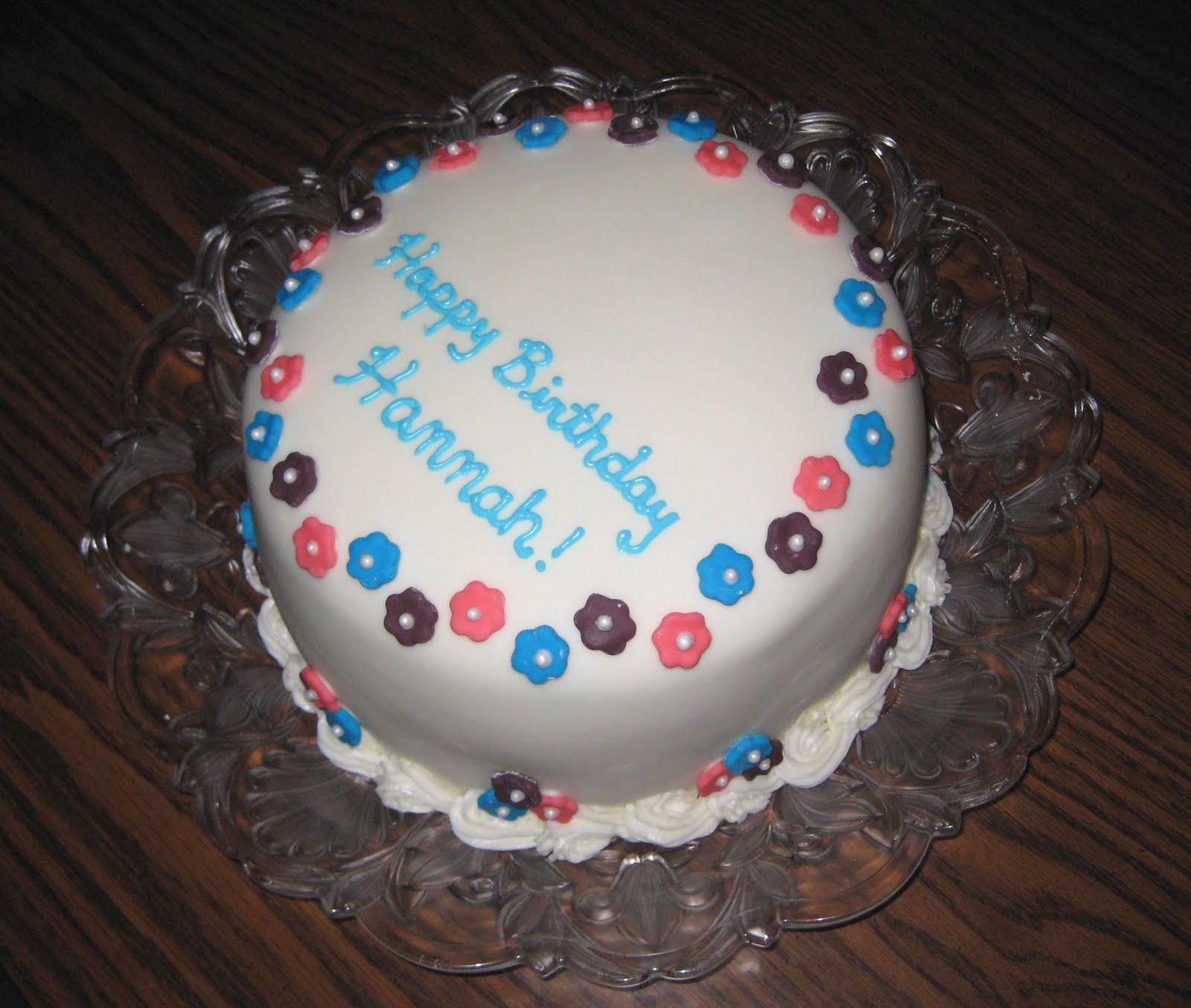 Let's Get Caking!: Happy Birthday, Hannah!