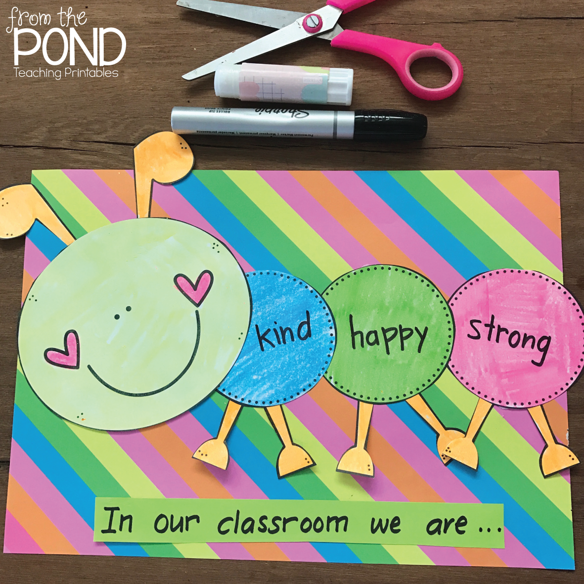 Word-a-pillar | From the Pond