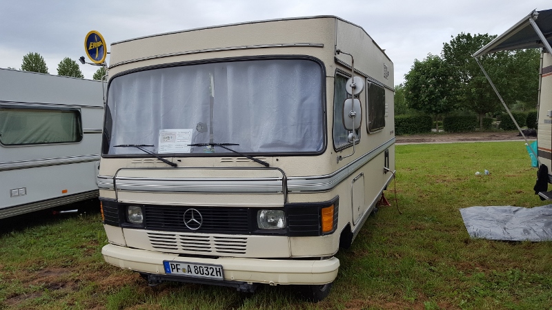 Horex Regina und die alten Photos: Hymer Oldtimer Treffen in Ketsch 2016