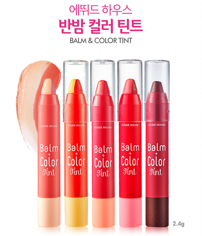 Etude House: Balm + Color Lip Tint + Swatches | Memorable Days : Beauty ...