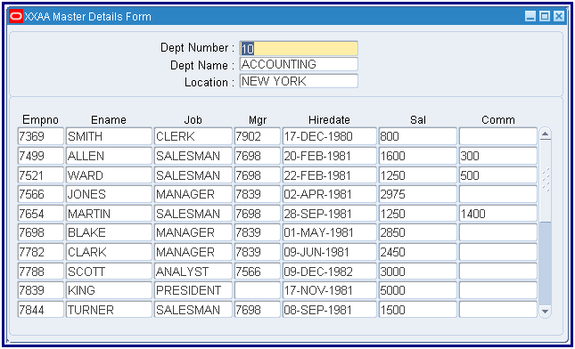 Oracle Applications: Oracle 10g Forms Development Training Guide Oracle Applications: Oracle 10g Forms Development Training Guide