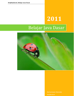 Programming: Belajar Java Dasar