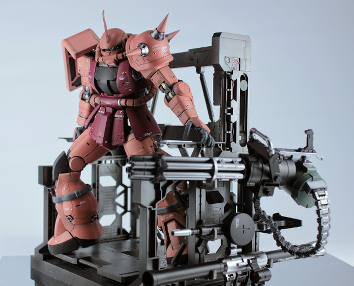 Custom Build: MG 1/100 Char's Zaku II Ver. 2.0 "Detailed"