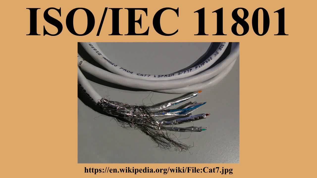 ISO/IEC 11801