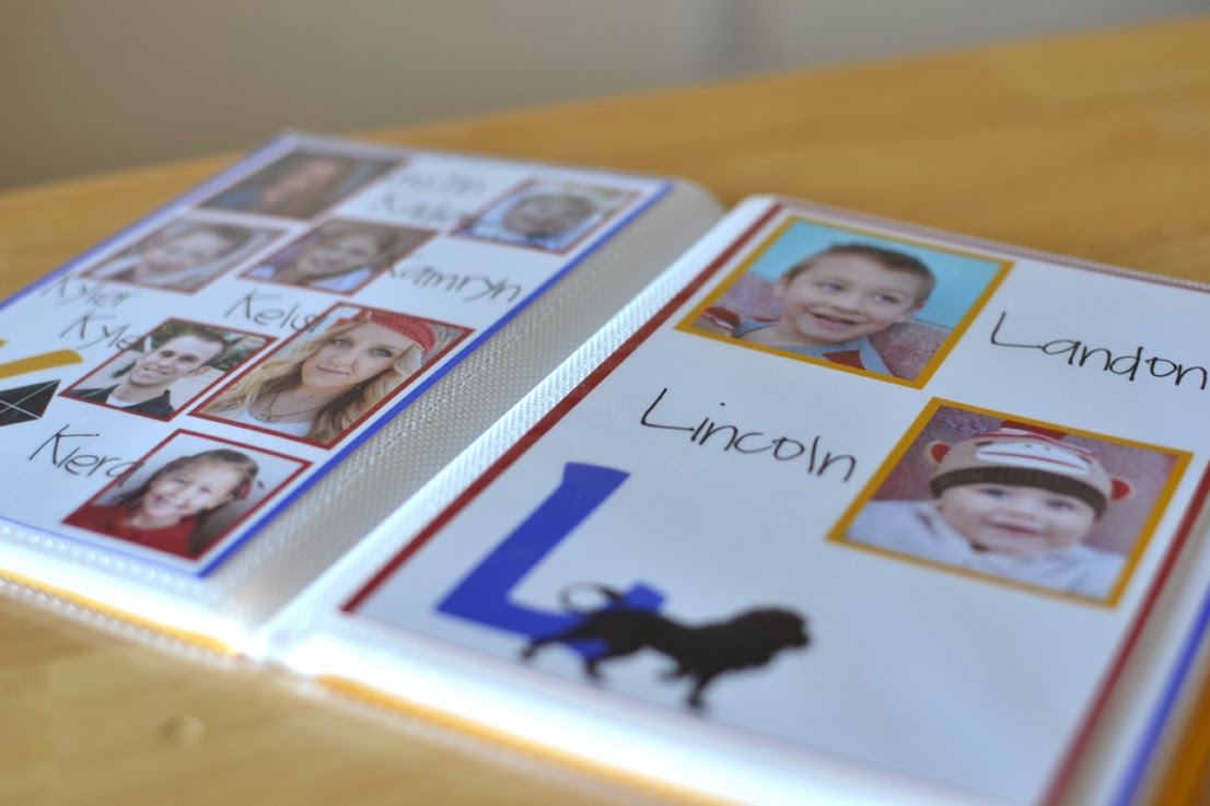 Puddle Designs: Personalized Family ABC Book