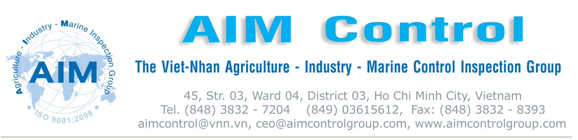 Cargo inspection: Cargo inspections