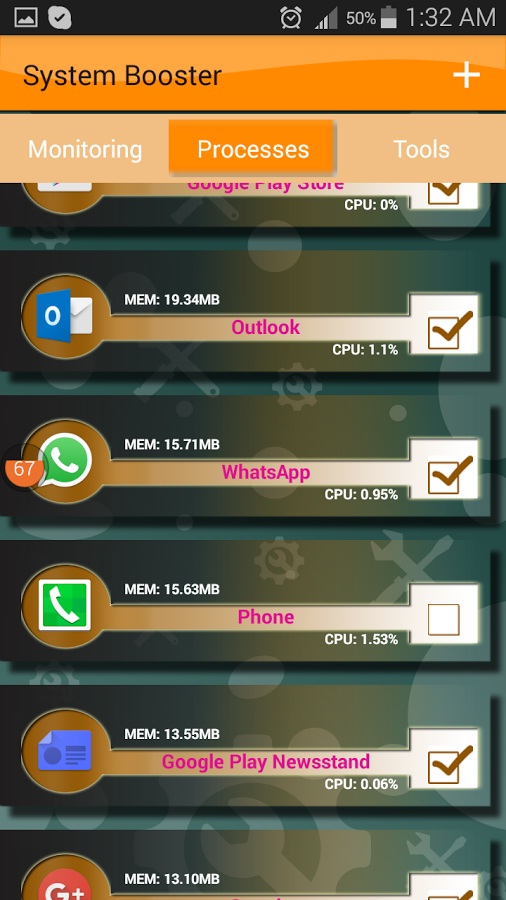 Android Gizmo Collections: System Booster