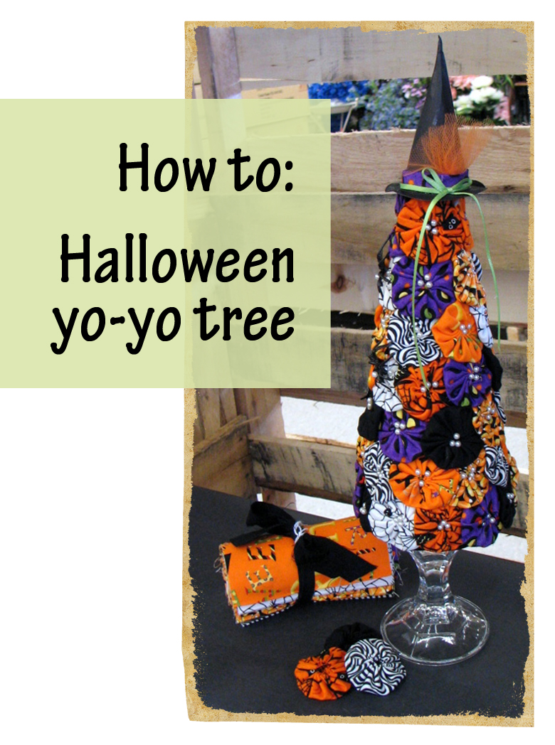 Ben Franklin Crafts and Frame Shop, Monroe, WA: How to: Halloween Yo-Yo ...