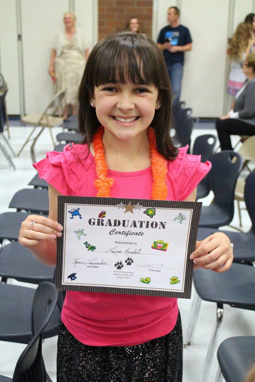 Grow Old Along With Me: Laura's 6th Grade Graduation
