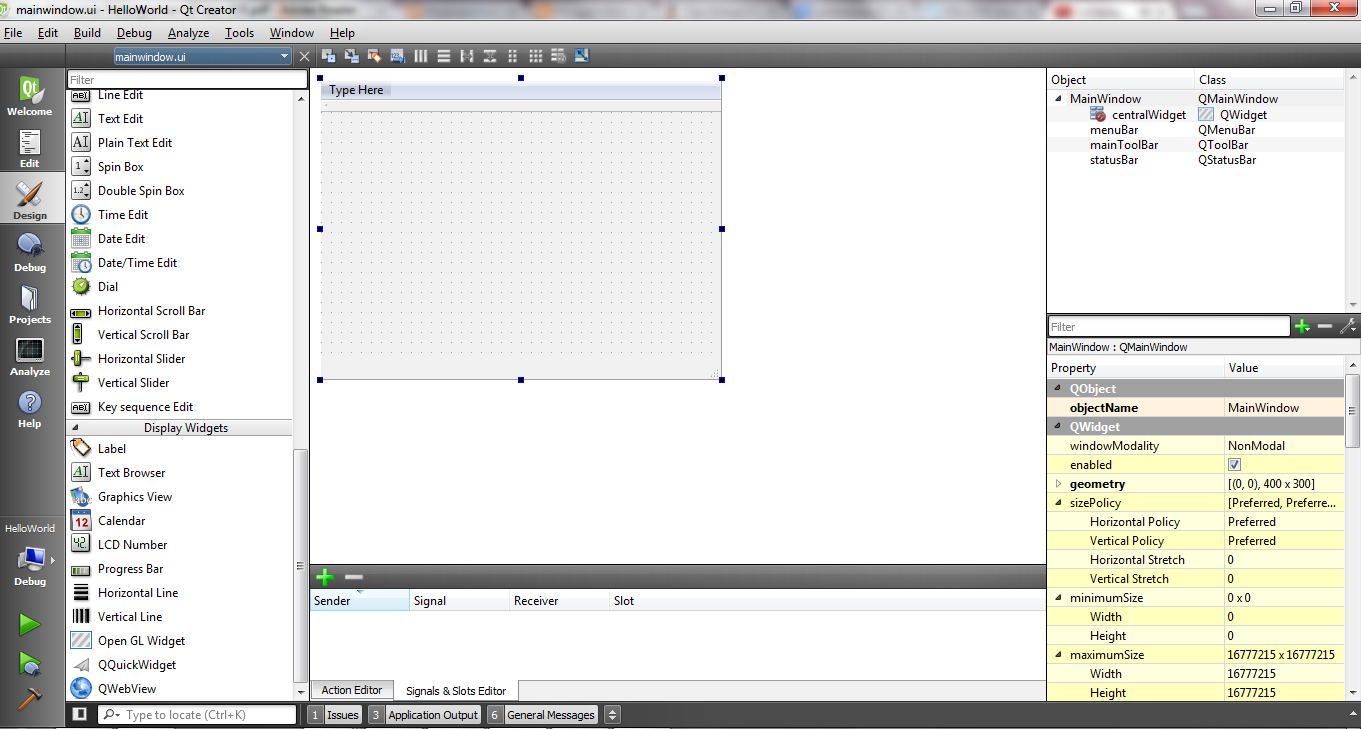 Digital Sains: Insert QLabel Dengan Image Pada QT Designer