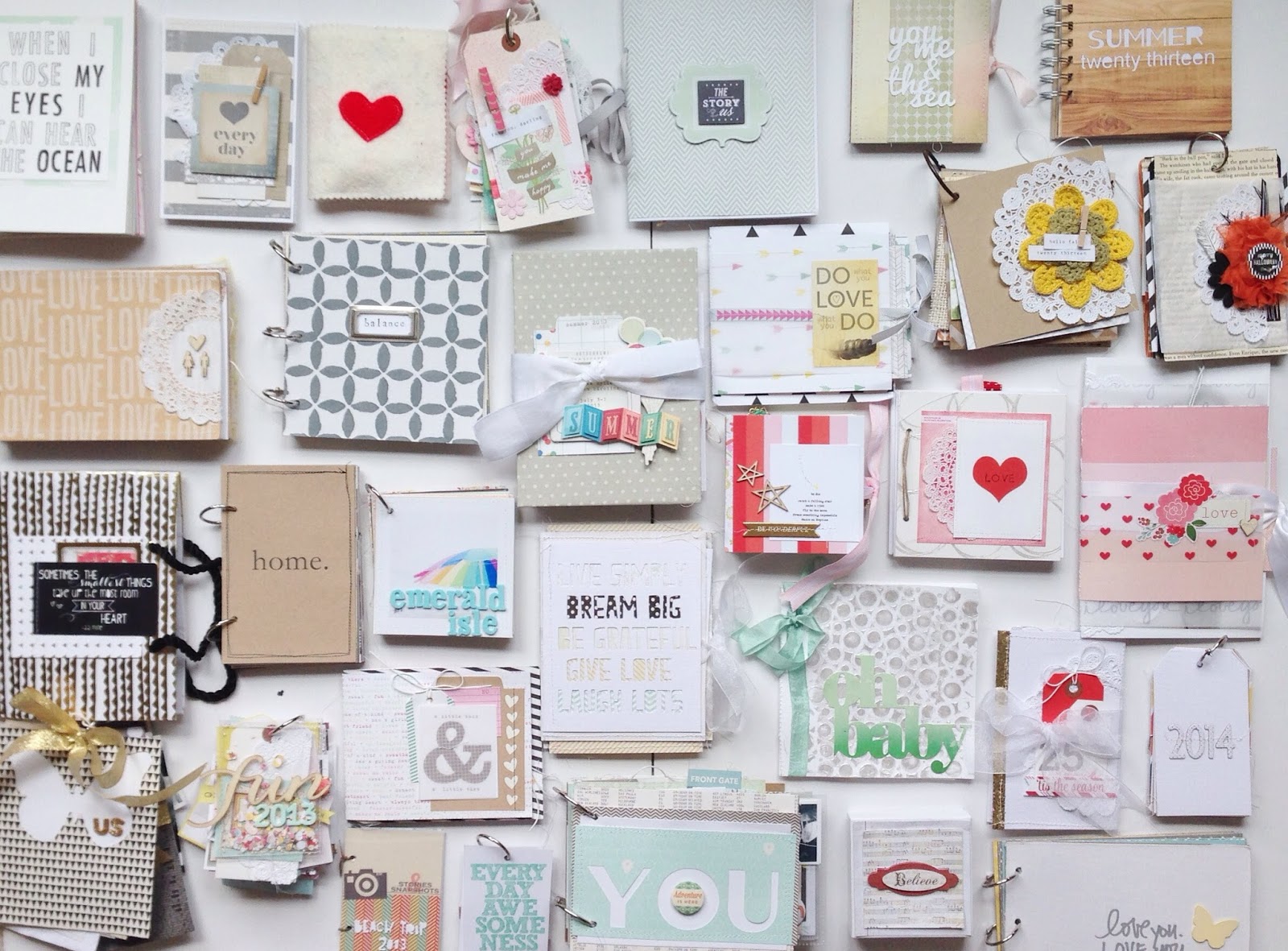 Stephanie Makes: For the love of mini books...