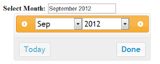 Jquery : Jquery Date picker to display only month and year or only week