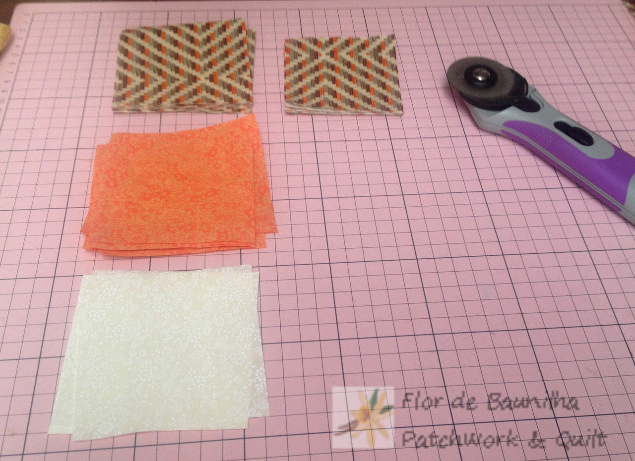 Flor de Baunilha Patchwork : Tutorial do Bloco Diamond Square