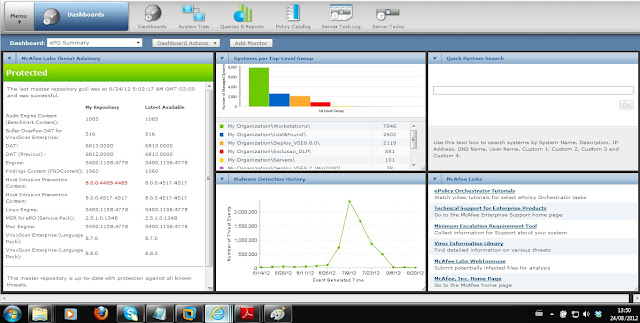 Atitude S.A: McAfee ePolicy Orchestrator (ePO)