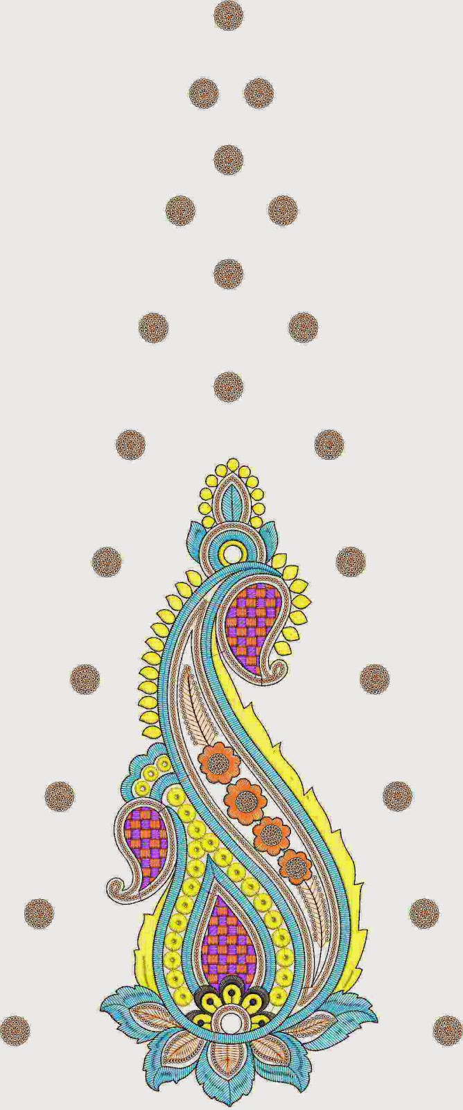 EmbDesignTube: Trendy Embroidered Long Kali Designs