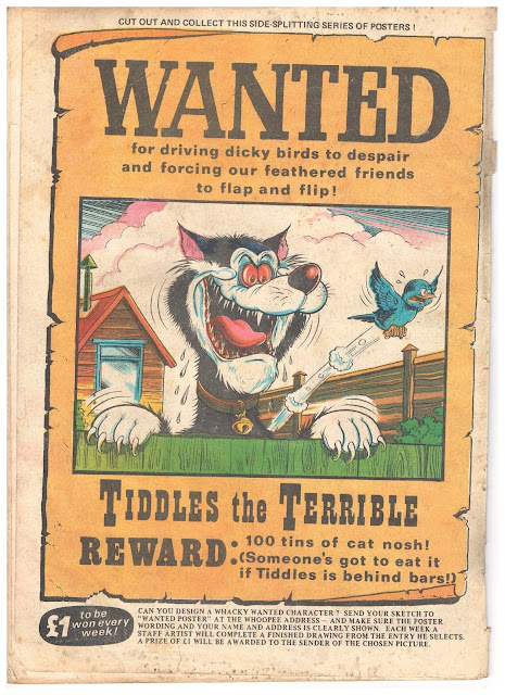 Peter Gray's Comics and Art: Ken Reid's Wanted posters-Whoopee!! Thanks ...