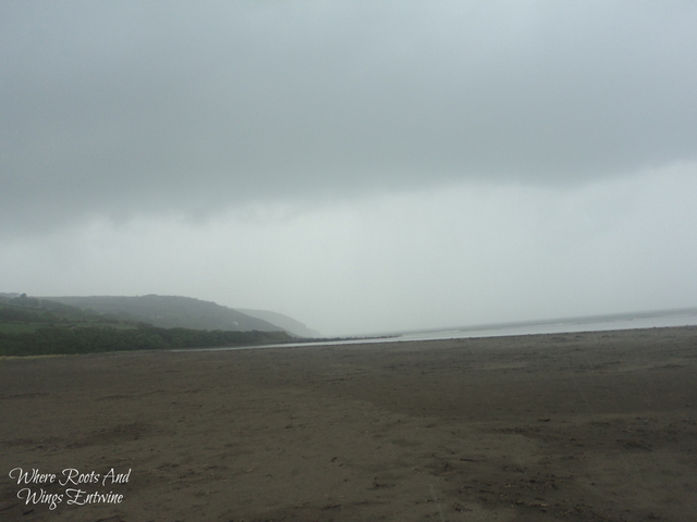 Where Roots And Wings Entwine: Rainy day adventure at the beach.