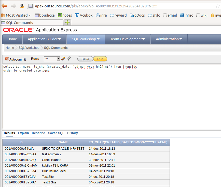 Database Systems: Salesforce to Oracle Real Time Integration