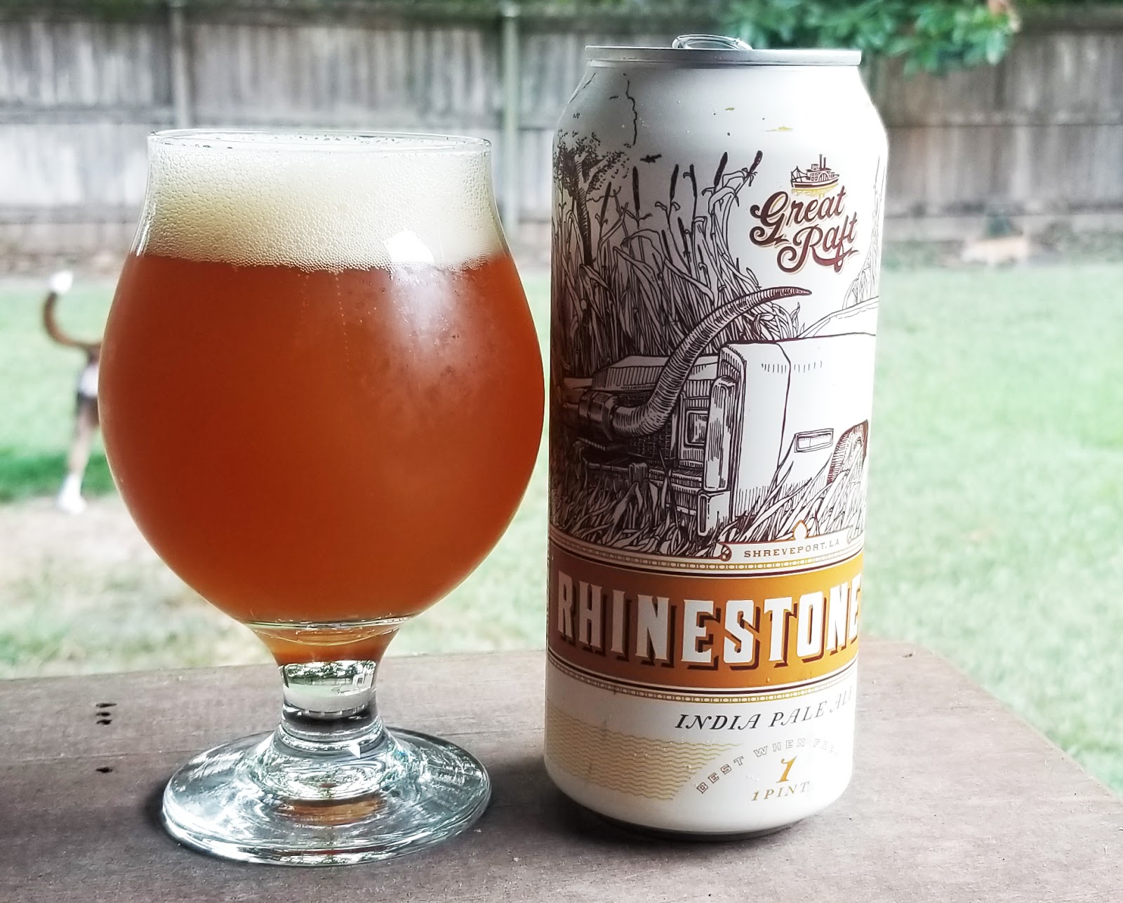 Bite and Booze: Feature Beer Friday: Great Raft's Rhinestone Life Wheat ...