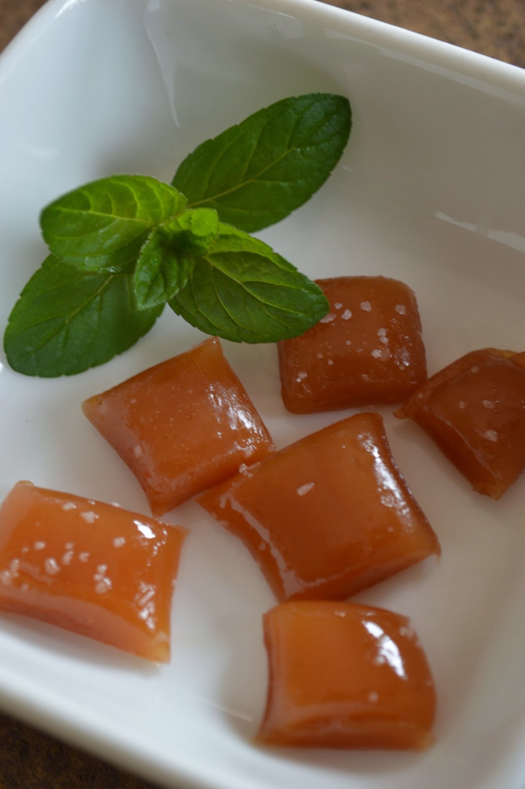 From Scratch: Garden Mint Honey Caramels