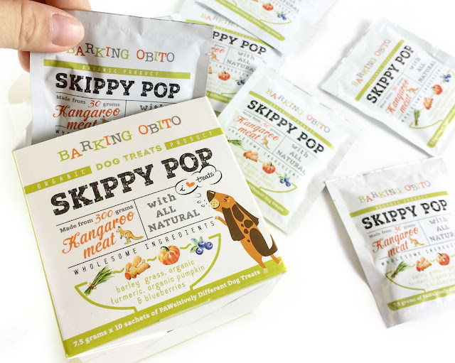 Skippy Pop Multifunction Dog Treat - Barking Obito | Australian Dog Lover