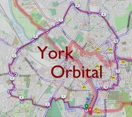 Yorkshire Ridings: York Orbital Cycle Route Guide