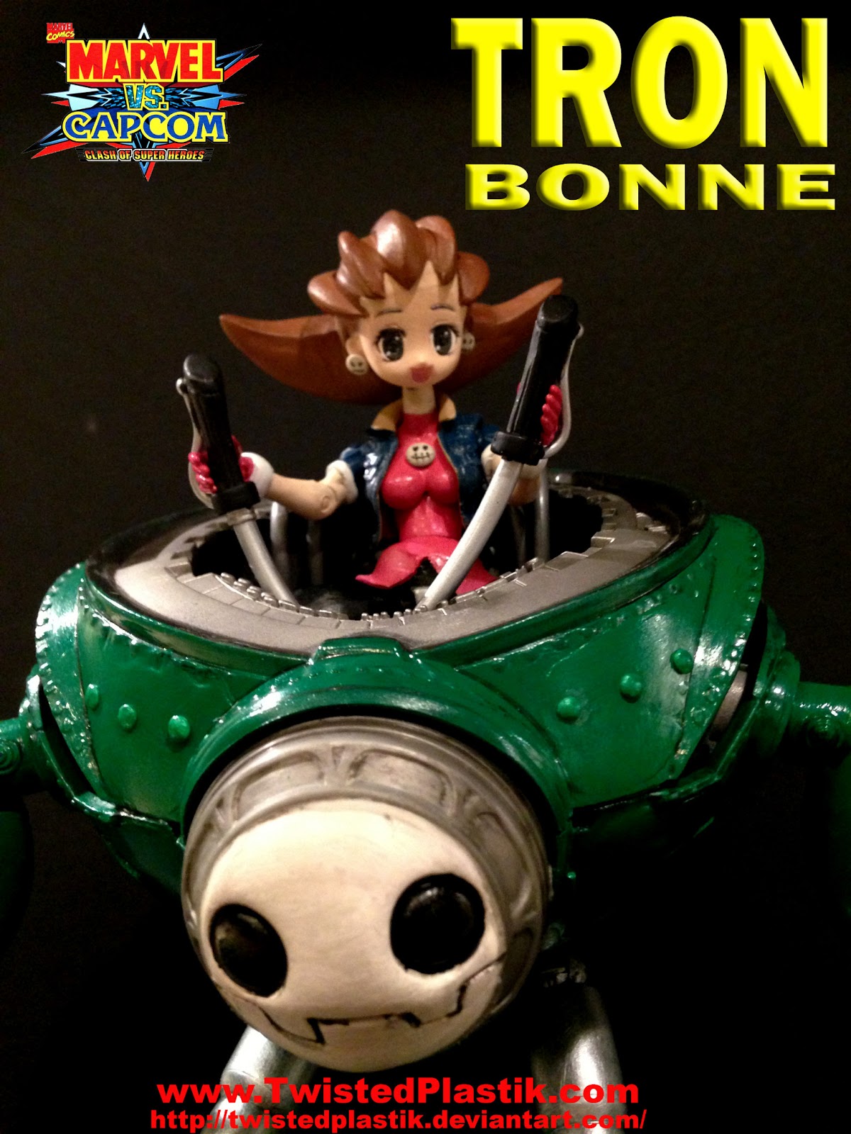 Twisted Plastik: Tron Bonne Custom Figure
