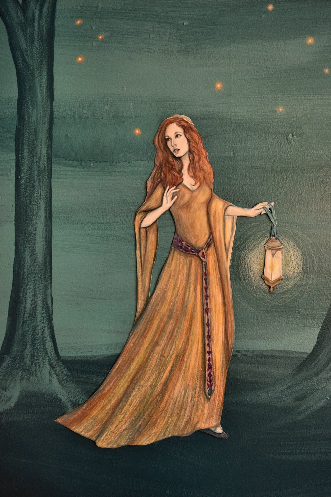 Catty-Corner Cottage: Princess Etienne Finishes The Room