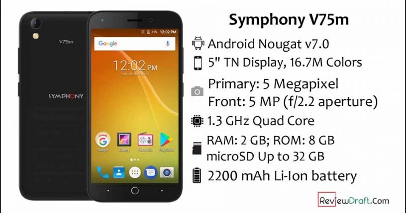 SYMPHONY V75M 2GB RAM FLASH FILE 100%TESTED - firmwarefilebd24.com