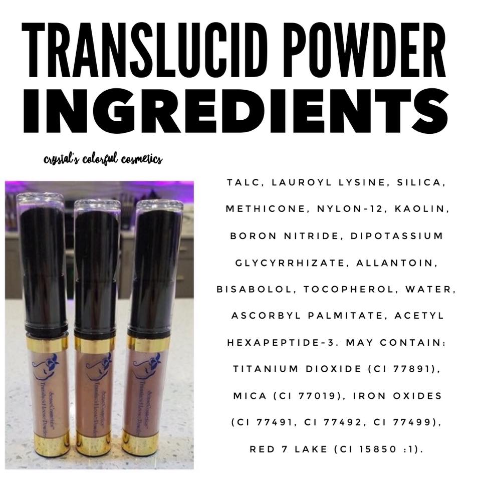 What's in SeneDerm Translucid Loose Powder & Brush?