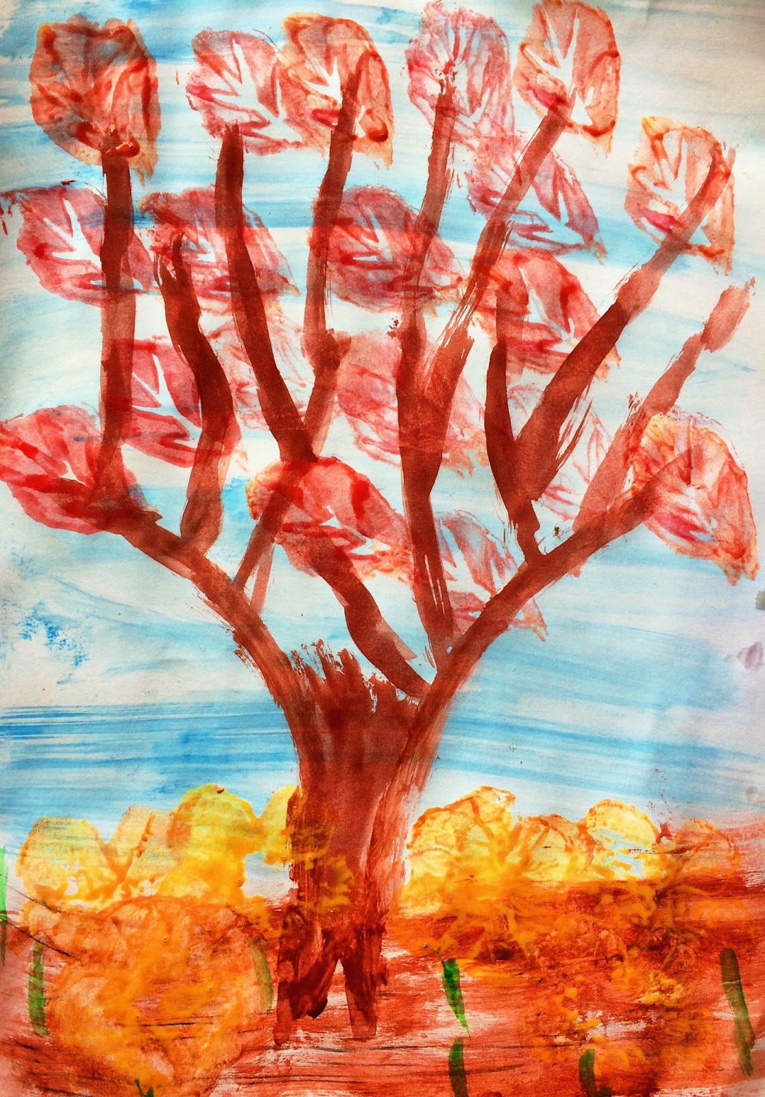 Copac, frunze de toamnă... - Materiale didactice de 10(zece)