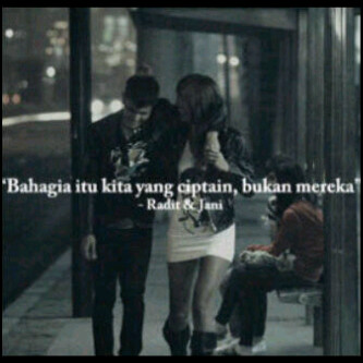 story about us : Radit dan Jani: Radit Jani