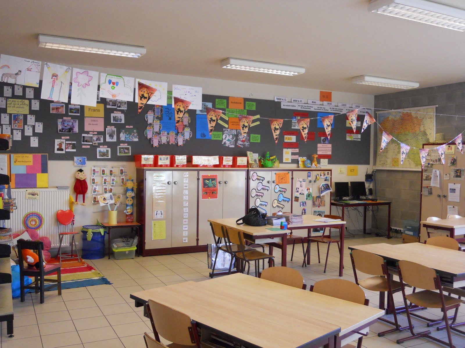 5de leerjaar B - VBS De Bron Wellen: Hoe ziet onze klas eruit?