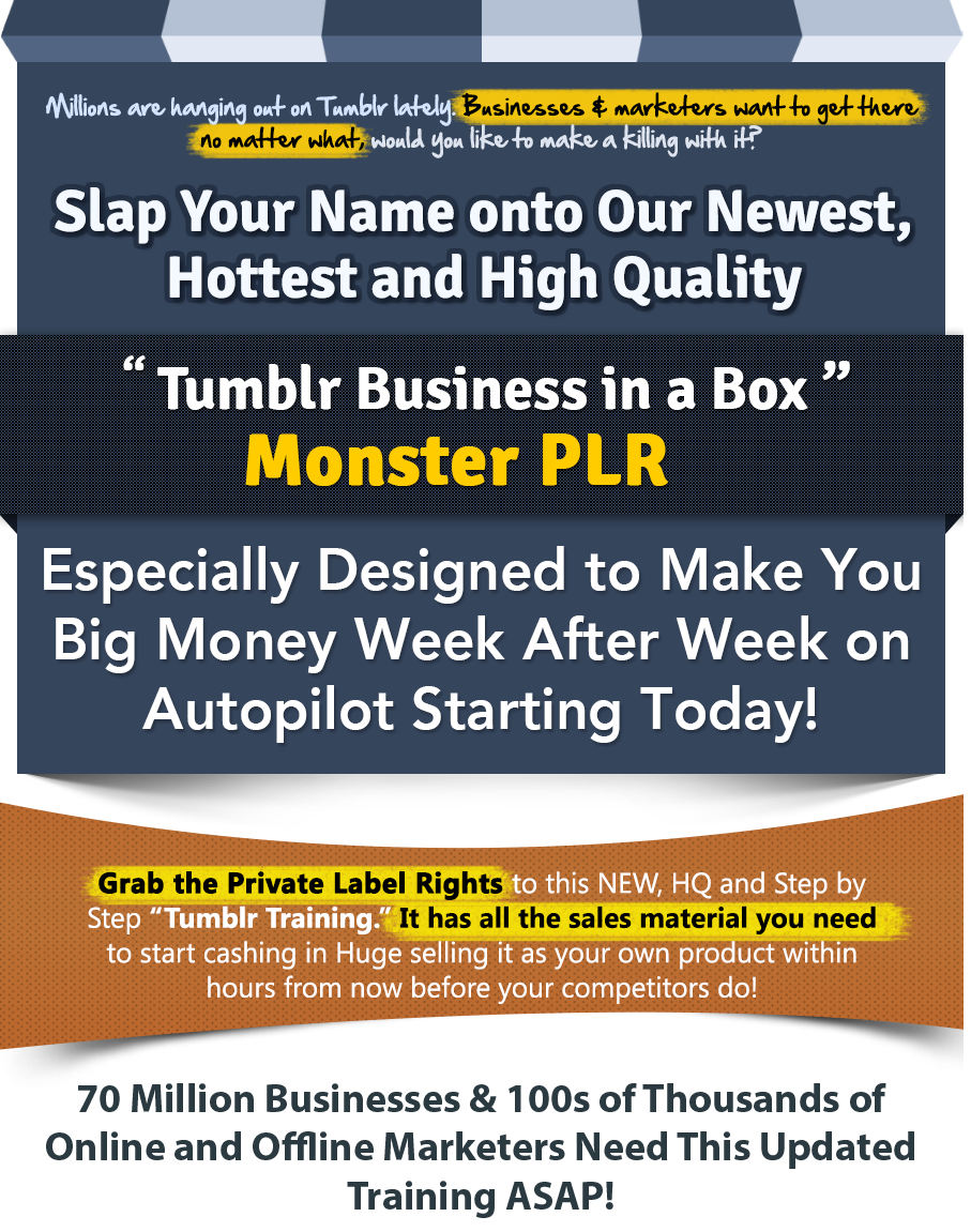 Tumblr Business In a Box