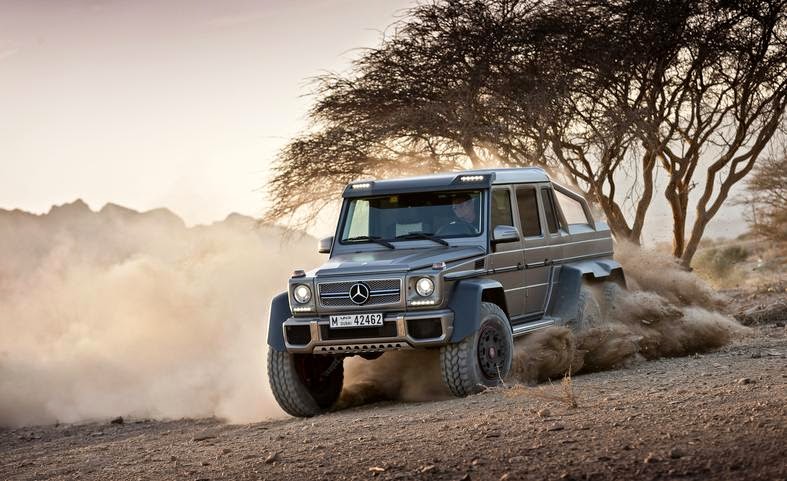 Off-Road & Camping: The mammoth concept Mercedes Benz G63 AMG 6×6 ...