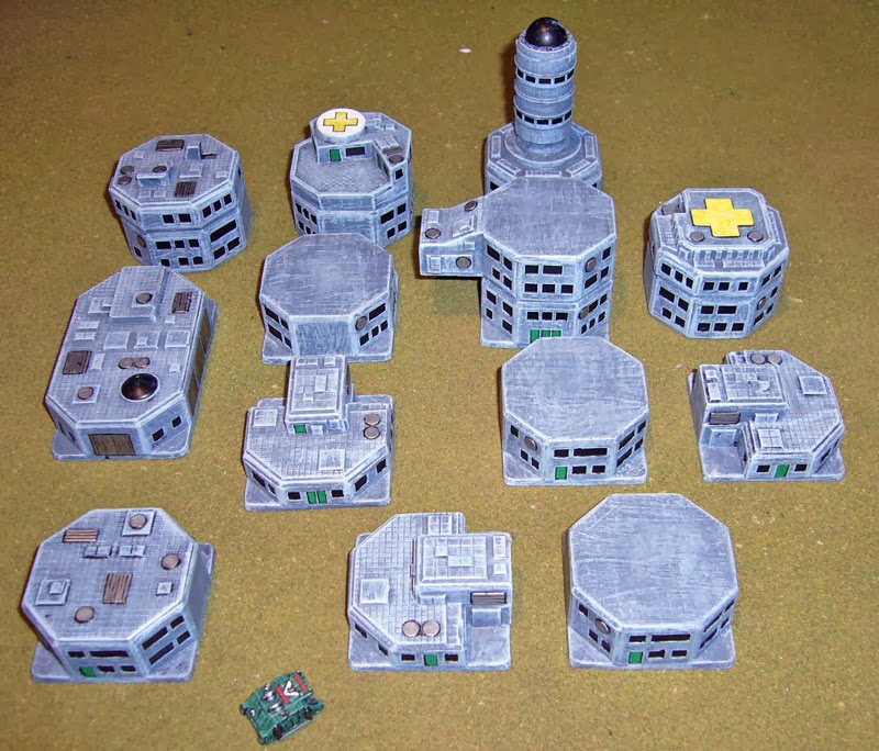 Hordes of Things: Daemonscape 6mm SciFi Buildings